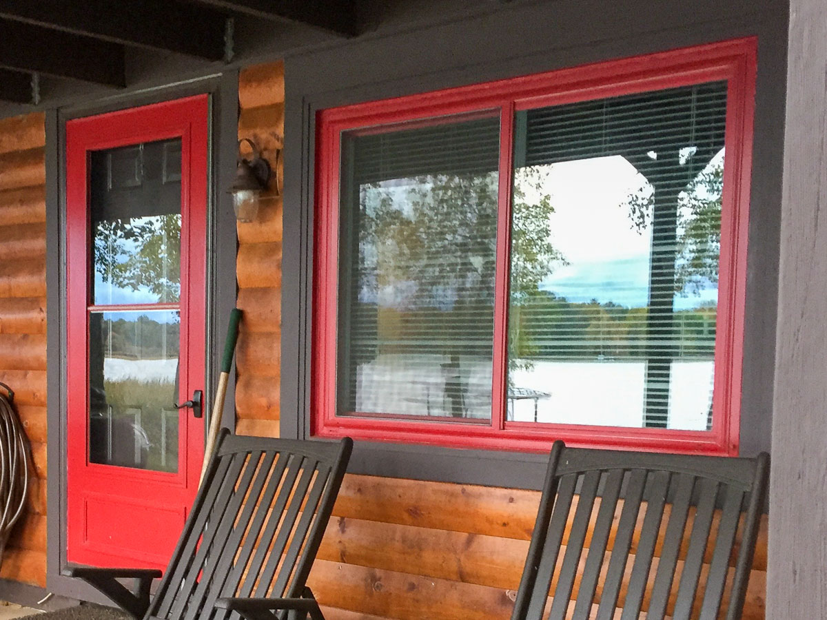Log Cabin on the Lake – Exterior Ideas Complete with Photos! - Cheryl ...