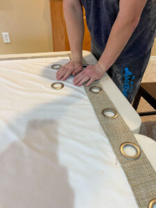 How to Sew Fully Lined Grommet Curtains the Right Way!