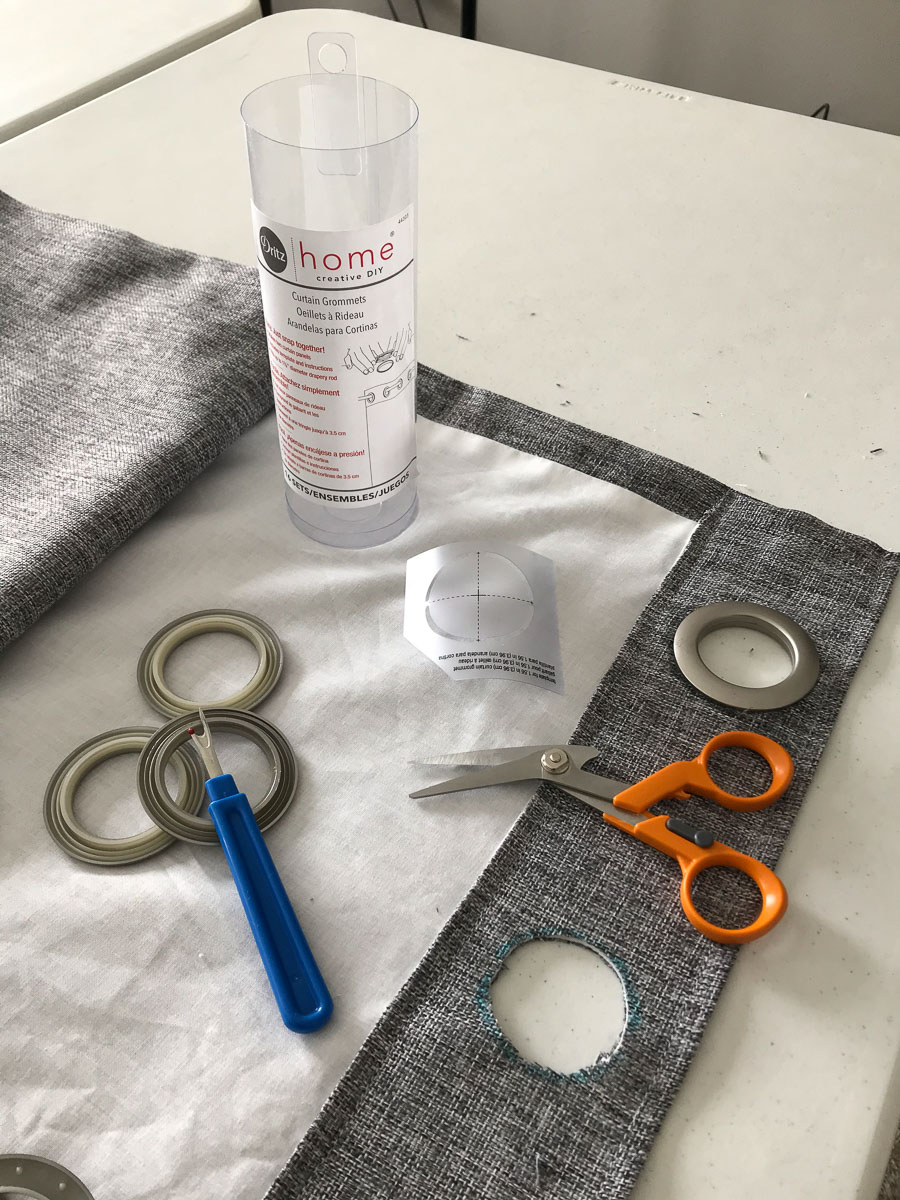 How to Sew Fully Lined Grommet Curtains the Right Way!